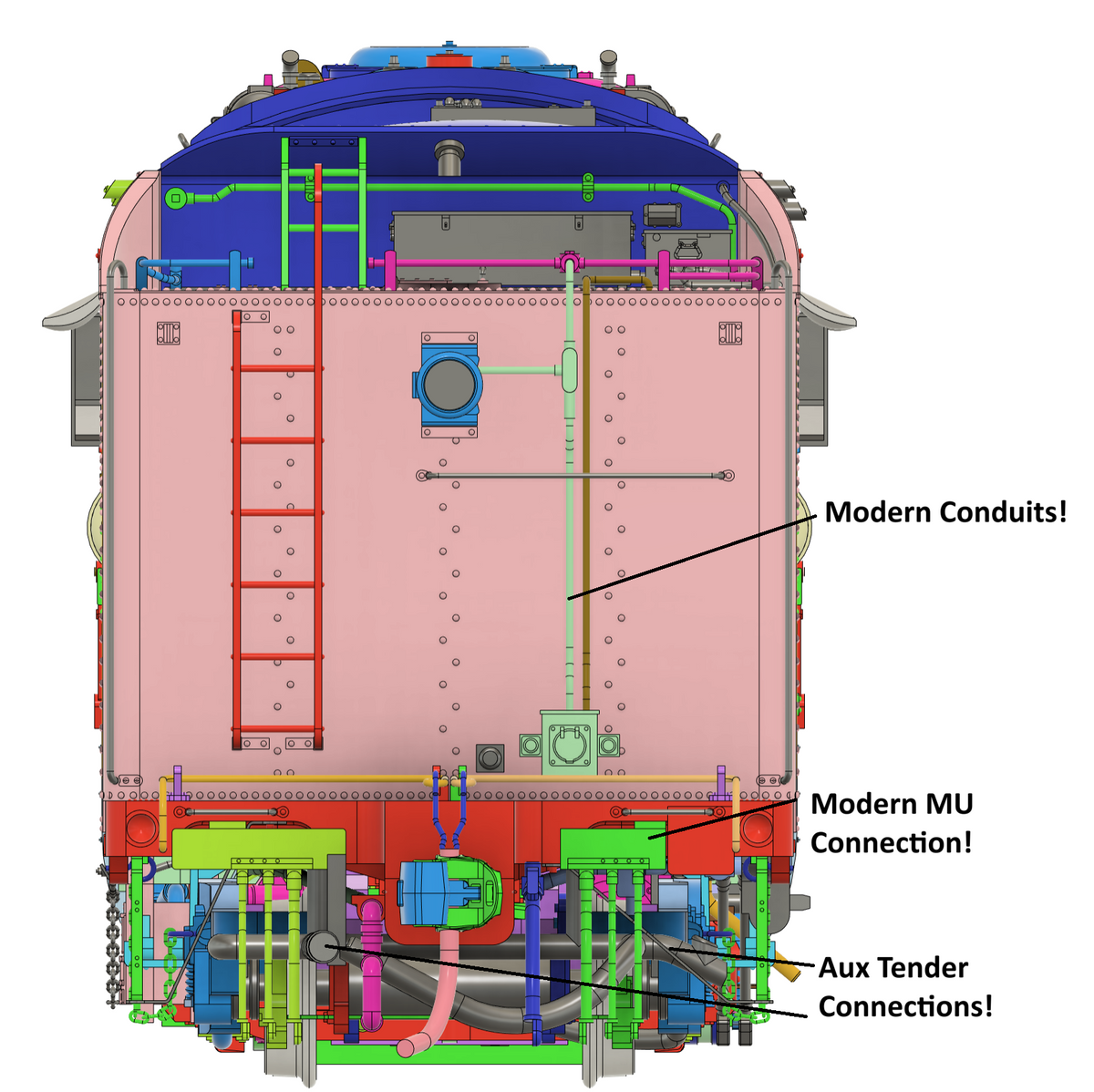 HO Scale Nickel Plate Road Class S-2 2-8-4 Berkshire Steam Locomotive ...